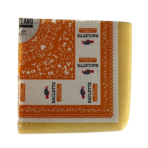 Emmi Raclette Cheese from Switzerland, round, quarter wheel ...