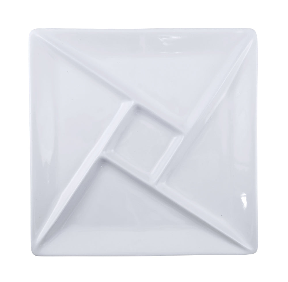 Square Raclette Plates (set of 4 in white) from Swissmar – RacletteCorner