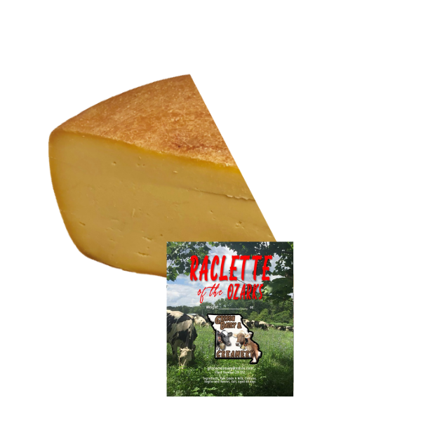 Raclette of the Ozarks, wedge, 2.75 lbs – RacletteCorner