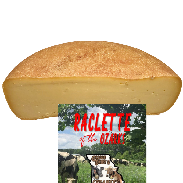 Raclette of the Ozarks, half wheel, 11 lbs – RacletteCorner